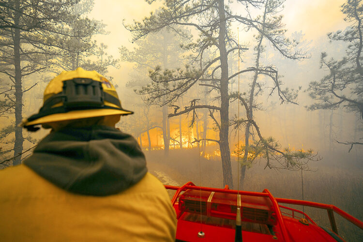 Fires prompt evacuations in Carolinas | News, Sports, Jobs - Altoona Mirror